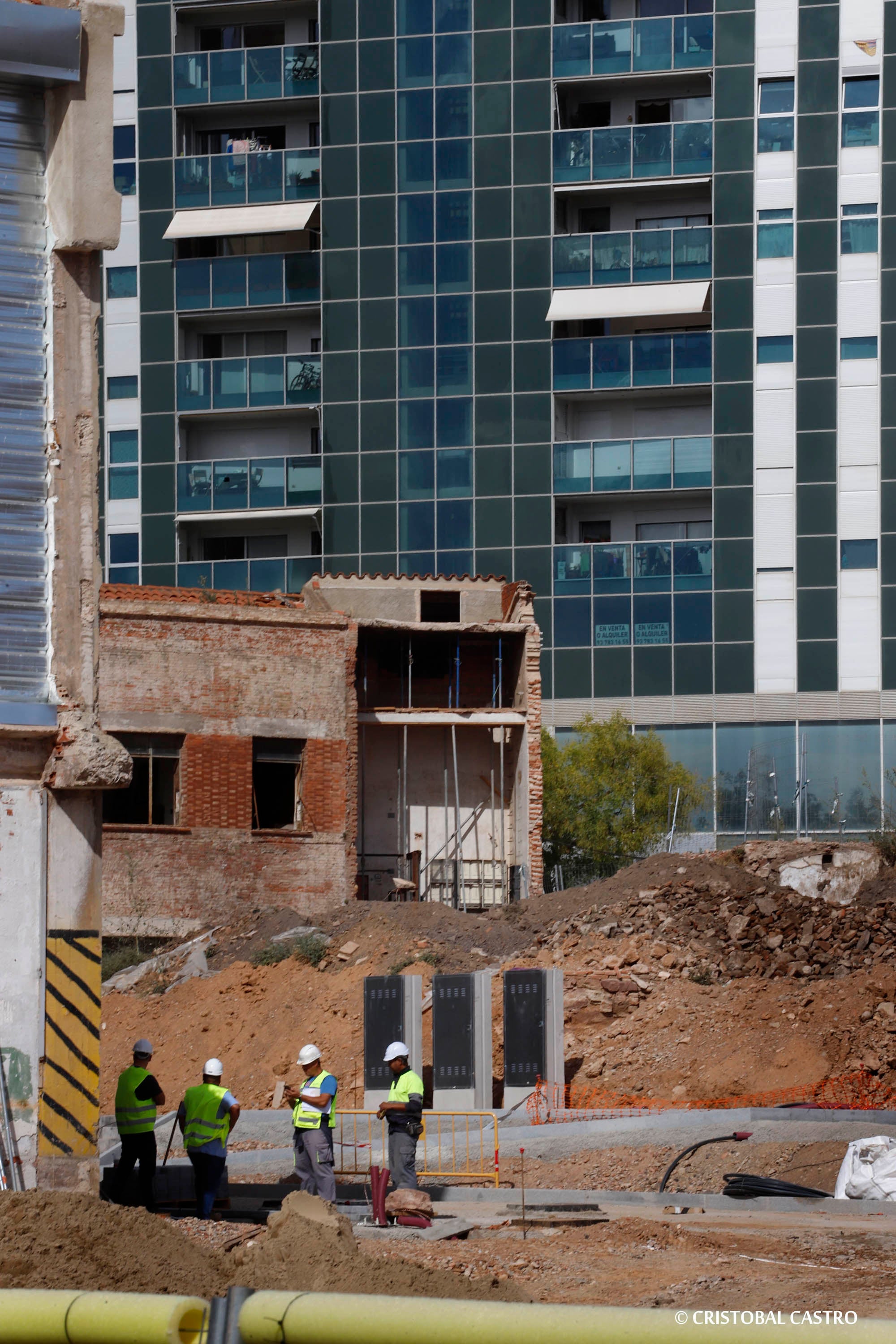 FOTOGALERIA Evolució de les obres a l’antiga fàbrica Sala i Badrinas