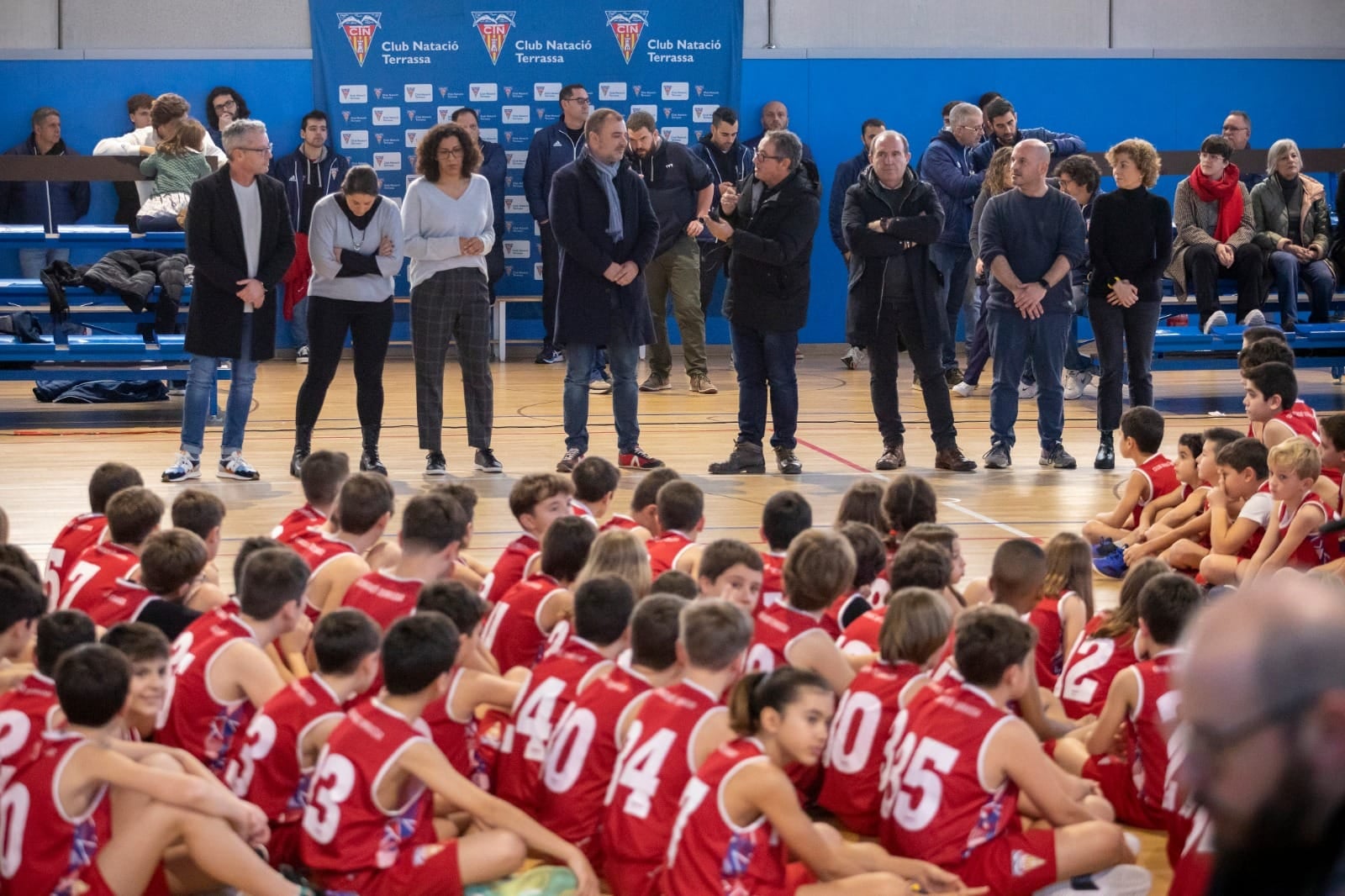 FOTOGALERIA | Presentació oficial dels equips de bàsquet del CN Terrassa