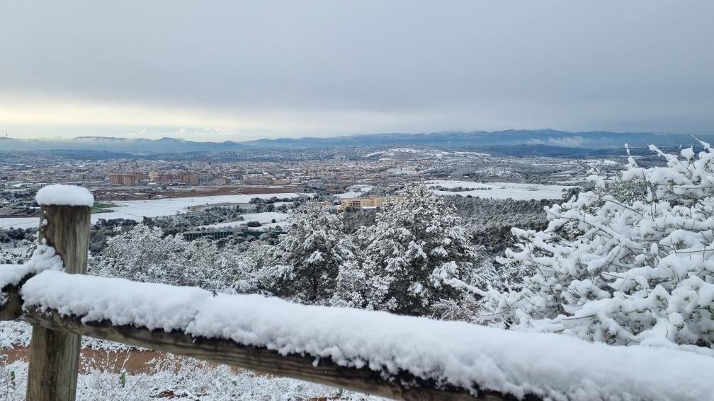 FOTOGALERIA | Els lectors retraten una Terrassa ben nevada