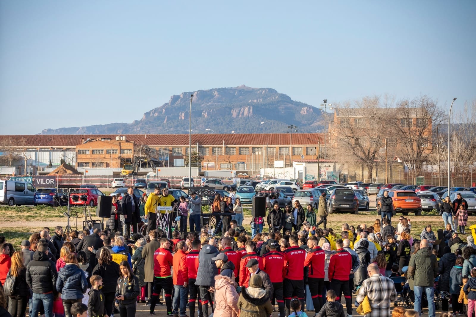 FOTOGALERIA | Primera pedra del Parc de la República de Terrassa
