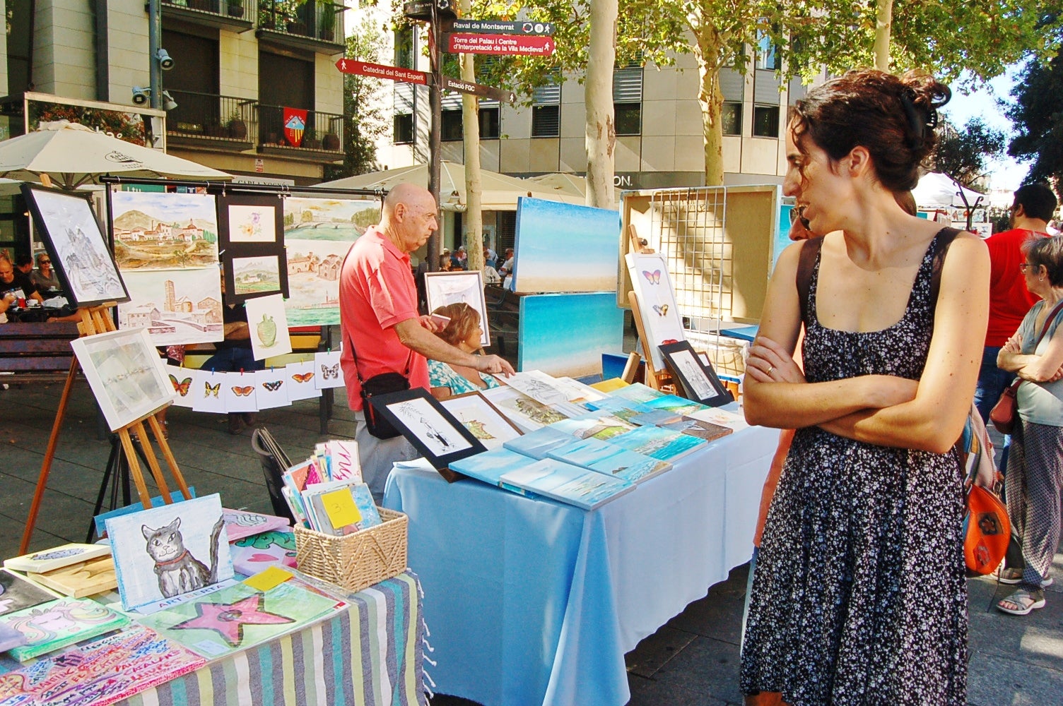 FOTOGALERIA | 44a Fira del Dibuix a Terrassa