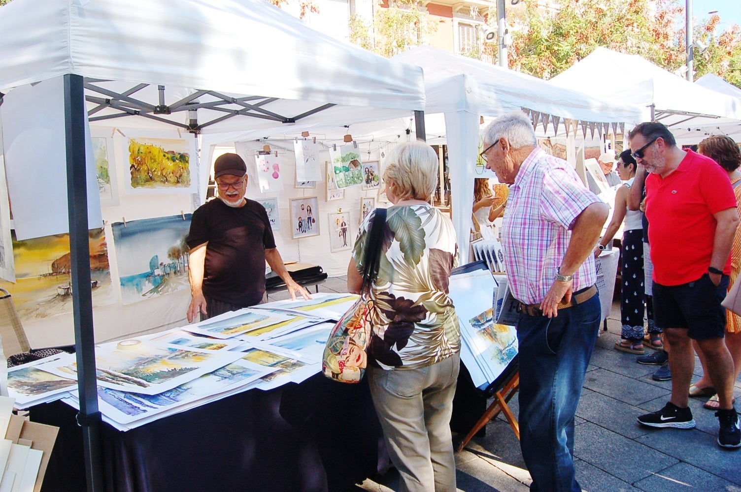 FOTOGALERIA | 44a Fira del Dibuix a Terrassa