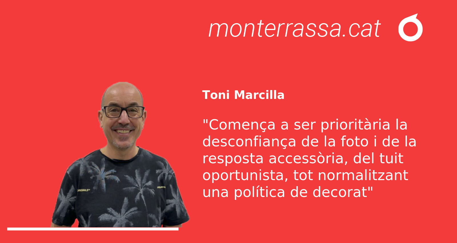 De la retòrica o del tuit infinit