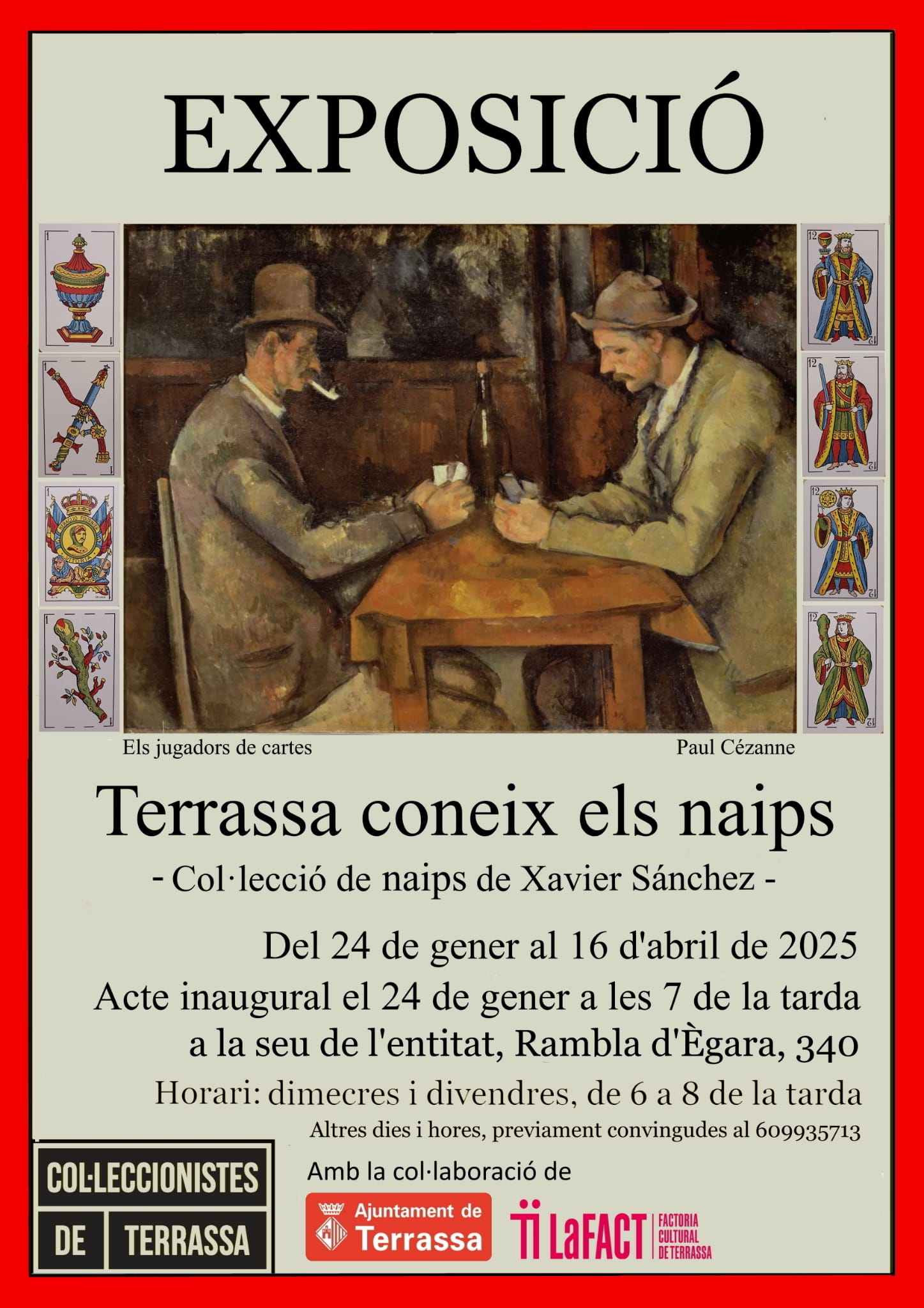 Exposición de naipes en Terrassa: descubre la colección de Xavier Sánchez