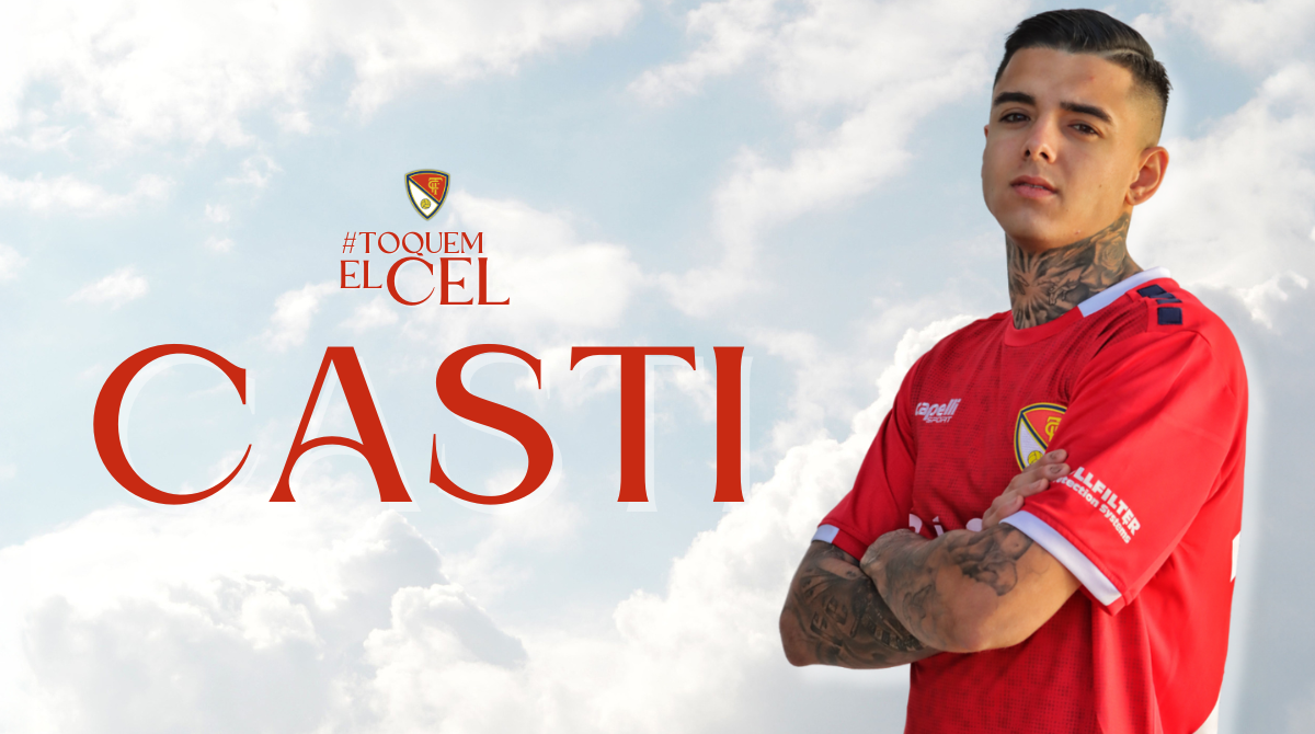 Joel Castillo, tercer fitxatge del Terrassa FC durant el mercat d’hivern