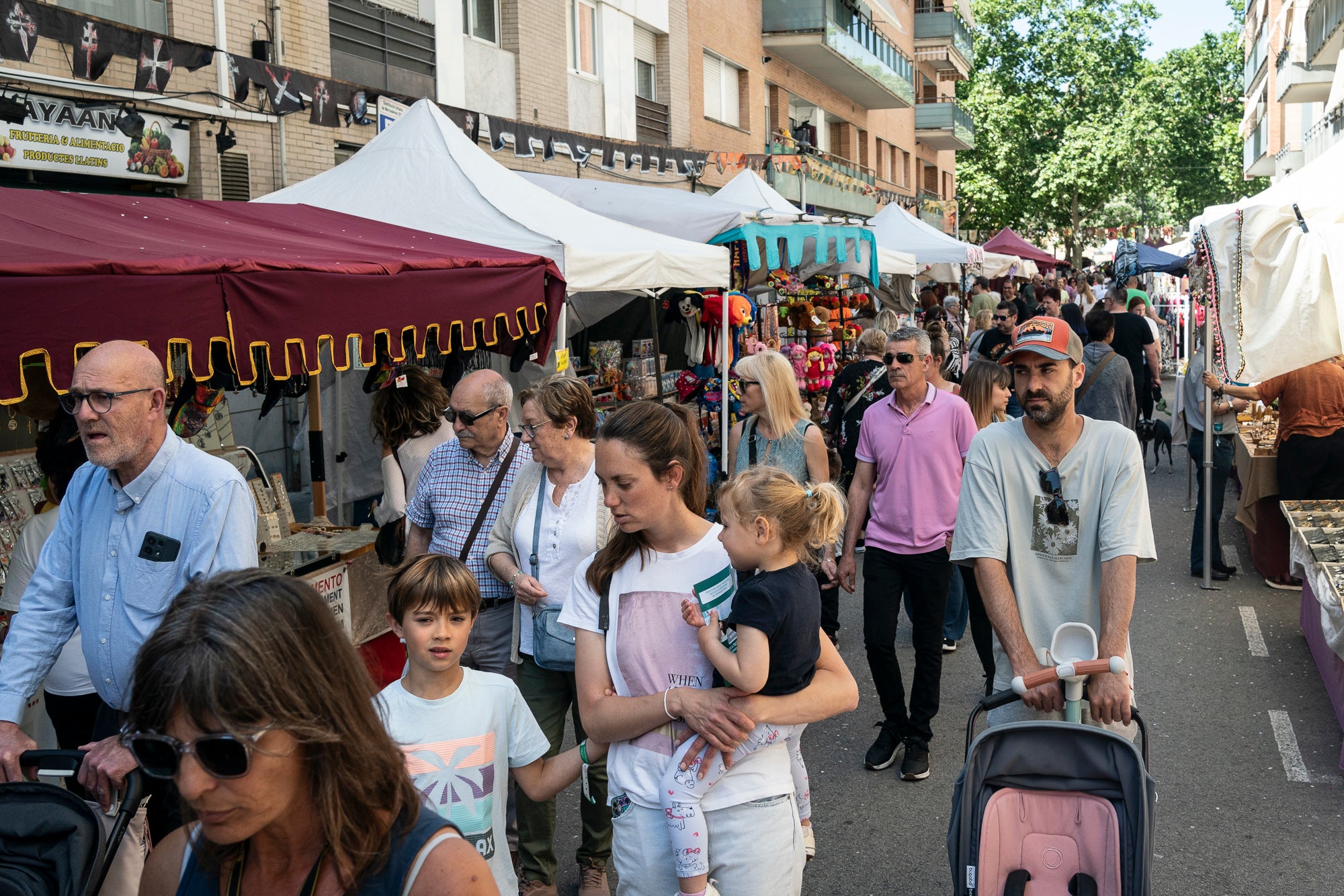 FOTOGALERIA | Can Boada torna a l’edat mitjana amb la Fira Medieval