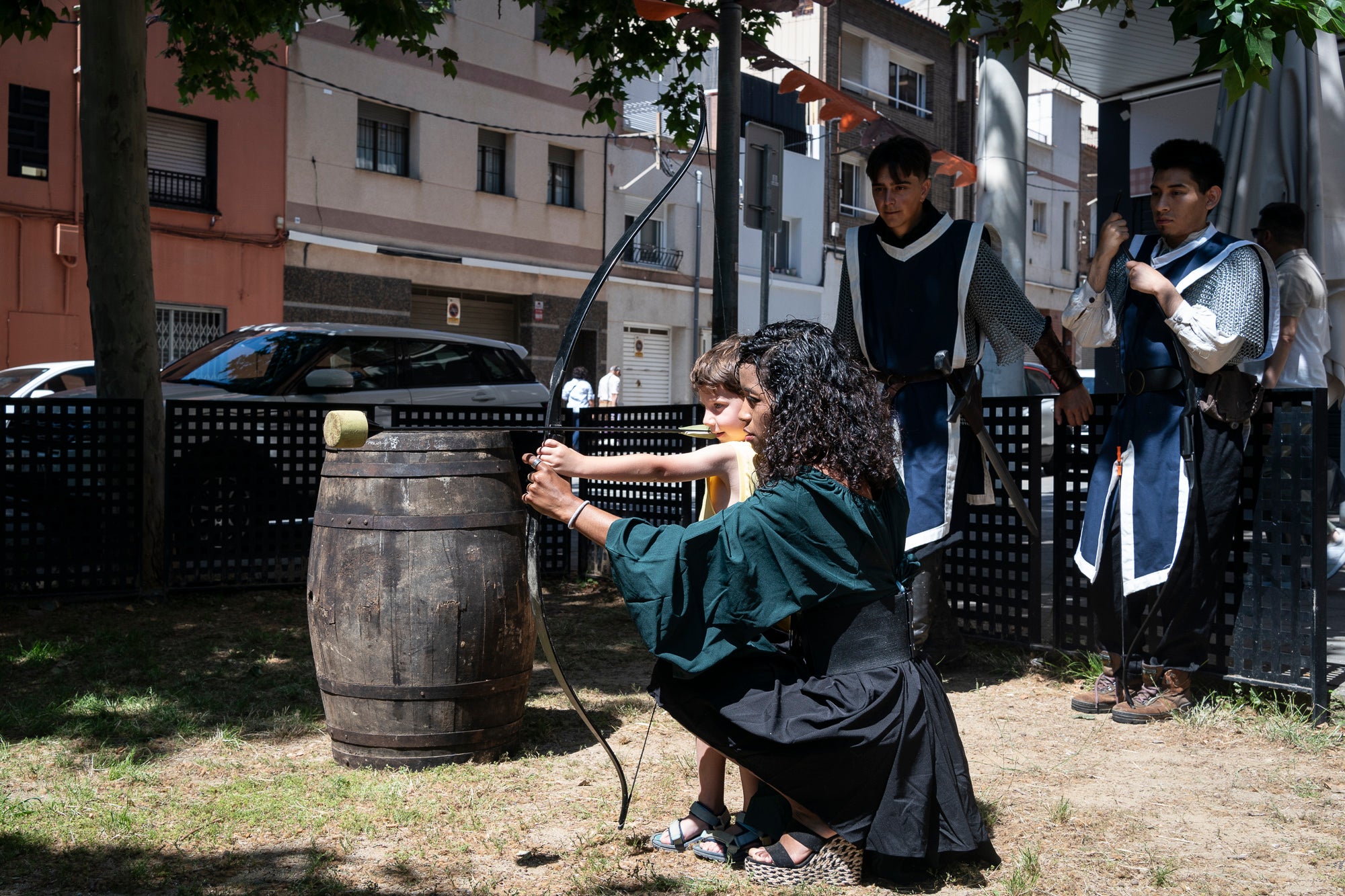 FOTOGALERIA | Can Boada torna a l’edat mitjana amb la Fira Medieval