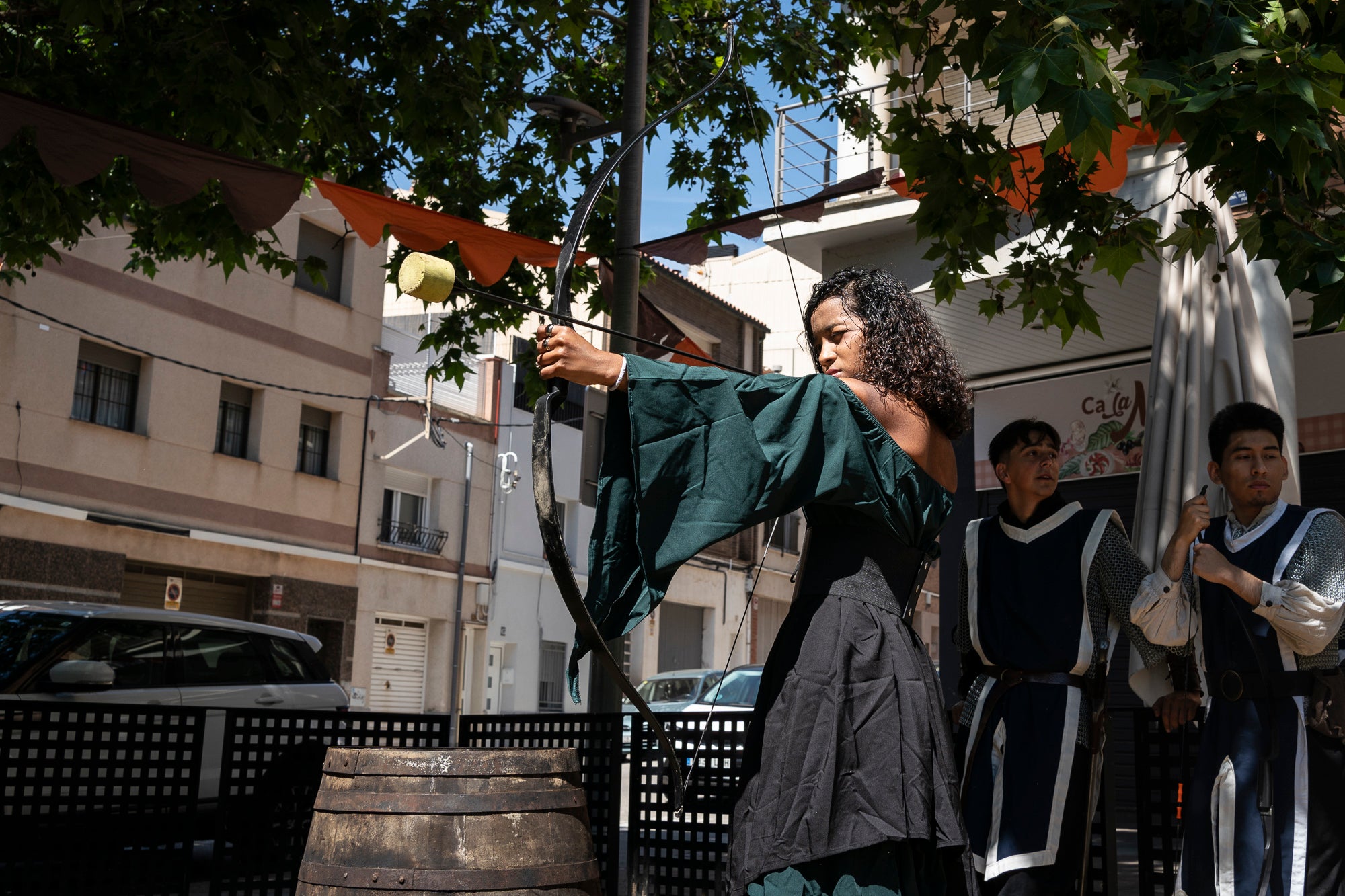 FOTOGALERIA | Can Boada torna a l’edat mitjana amb la Fira Medieval