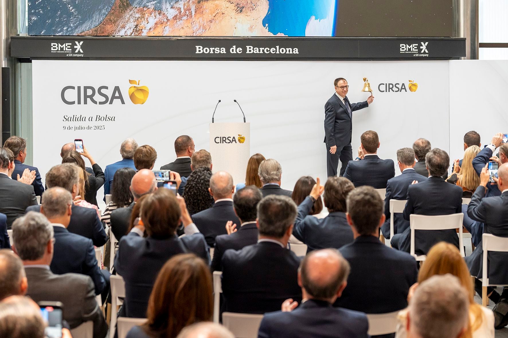 Cirsa debuta a la borsa de Barcelona amb èxit
